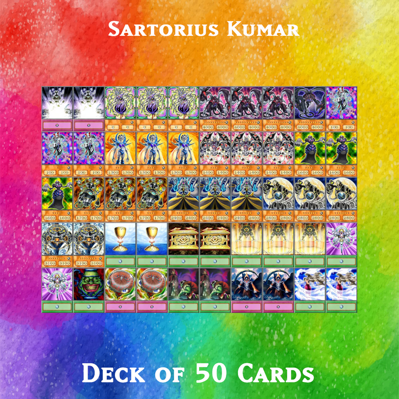 Yugioh Orica - Sartorius Kumar deck of 50 anime cards – Yugioh Orica ...